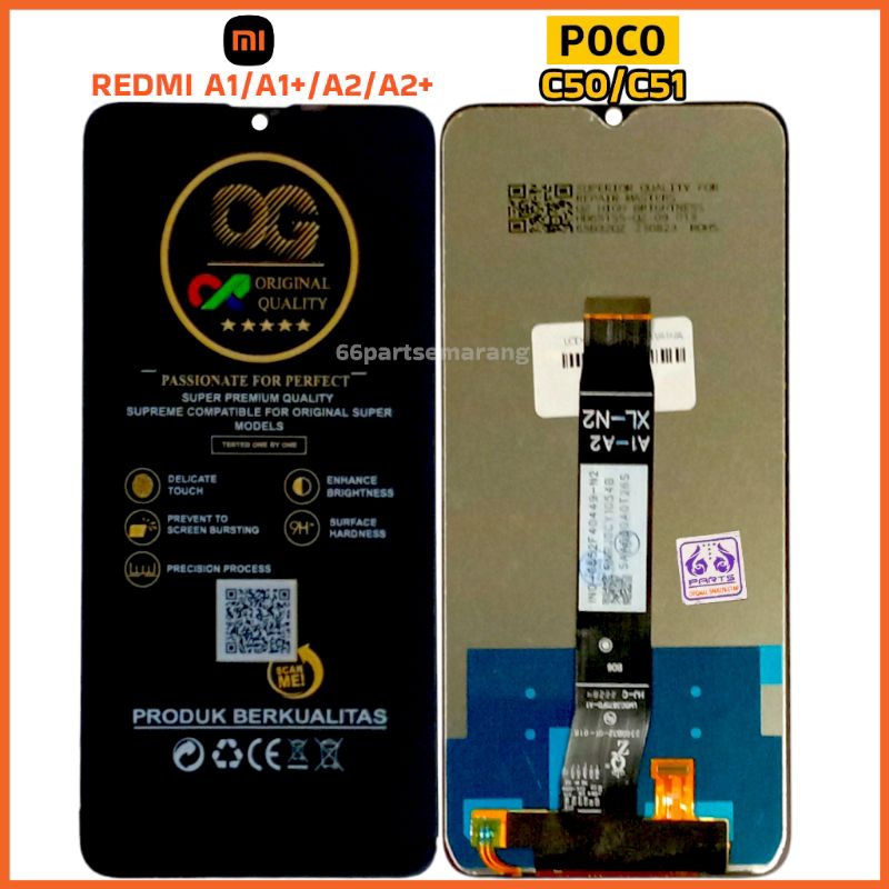 Jual Lcd Touchscreen Xiaomi Redmi A1 / A1+ / A2 / A2+ / Poco C50 / C51 ...