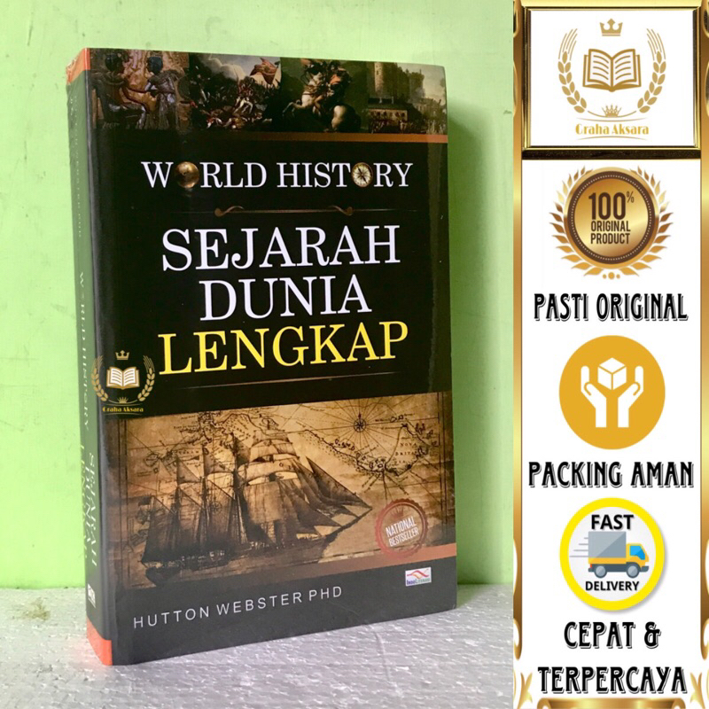 Jual Buku World History - Sejarah Dunia Lengkap - Hutton Webster PHD ...