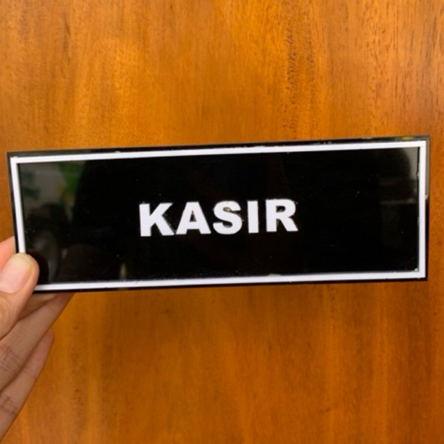 Jual Sign Papan Petunjuk TULISAN KASIR Custom Tulisan Sign Board ...