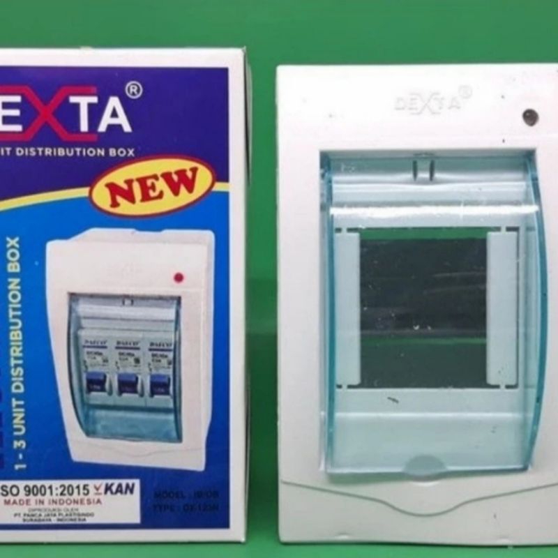Jual Box Kotak MCB 2_3 Grup MCB Plus Lampu indicator IB OB DEXTA ...