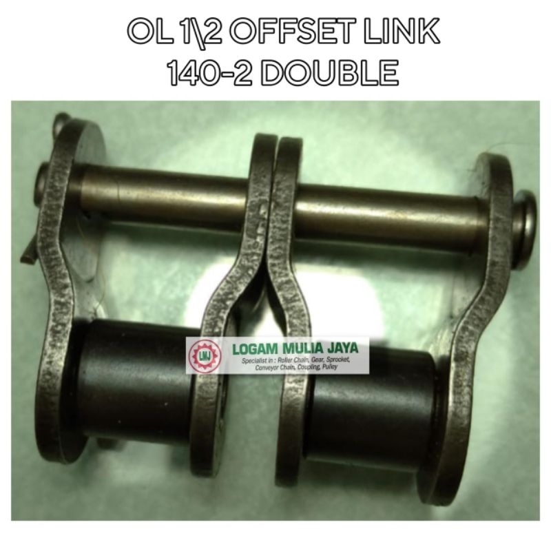 Jual OFFSET LINK RS 140-2 OL RS 140 1\2 SAMBUNGAN RANTAI RS 140 DOUBLE ...