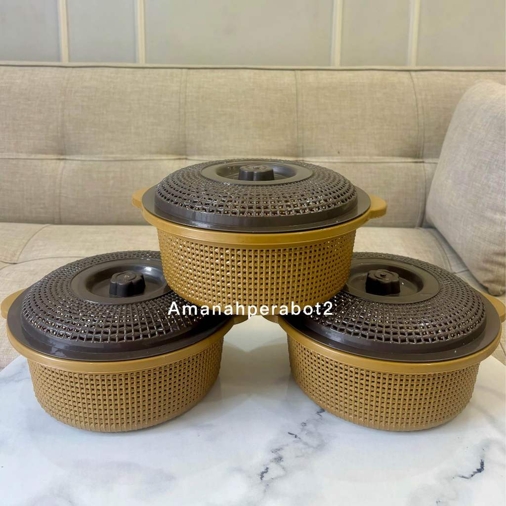 Jual Tempat Nasi+Tutup Wakul Nasi Arjuna 24cm Wadah Nasi Bakul Nasi ...