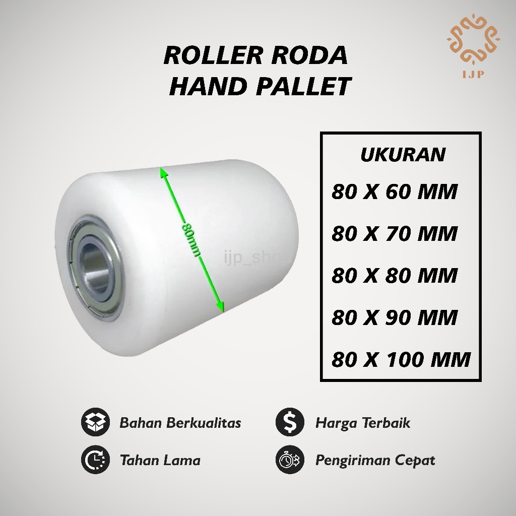 Jual Roda Handpallet Hand Pallet Handlift Hand Lift Nylon Nilon 2 Ton ...