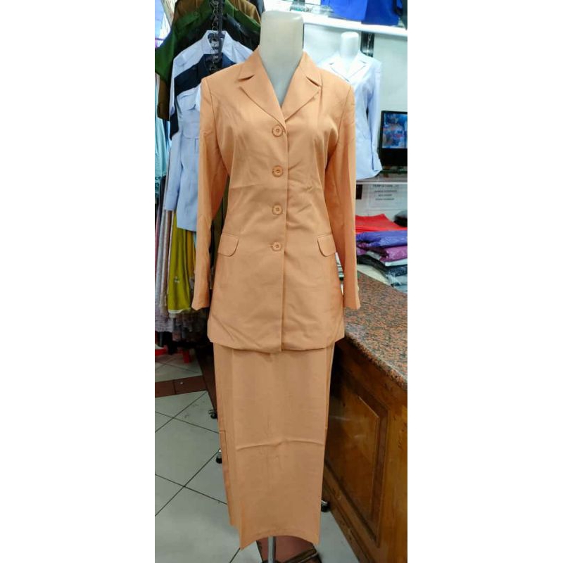 Jual Seragam Dharma Wanita set Rok Span | Shopee Indonesia