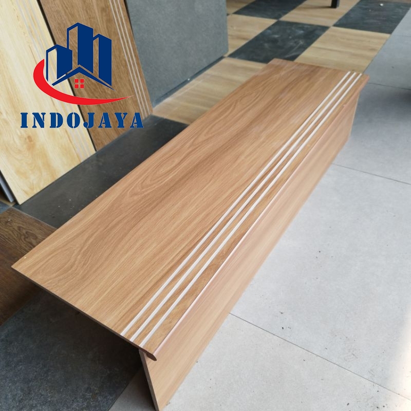 Jual granit tangga motif kayu double bavel 30x80 30x90 custom ukuran ...