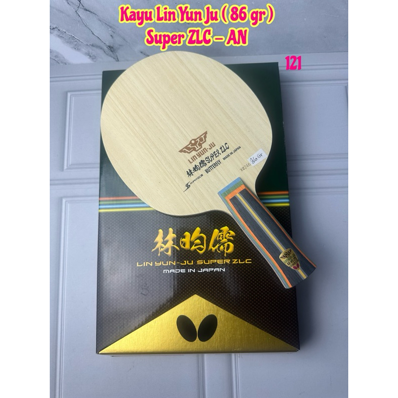 Jual NEW KAYU BET BAT BLADE TENIS MEJA PINGPONG LIN YUN JU SUPER ZLC- AN ORIGINAL MARKET JAPAN ...