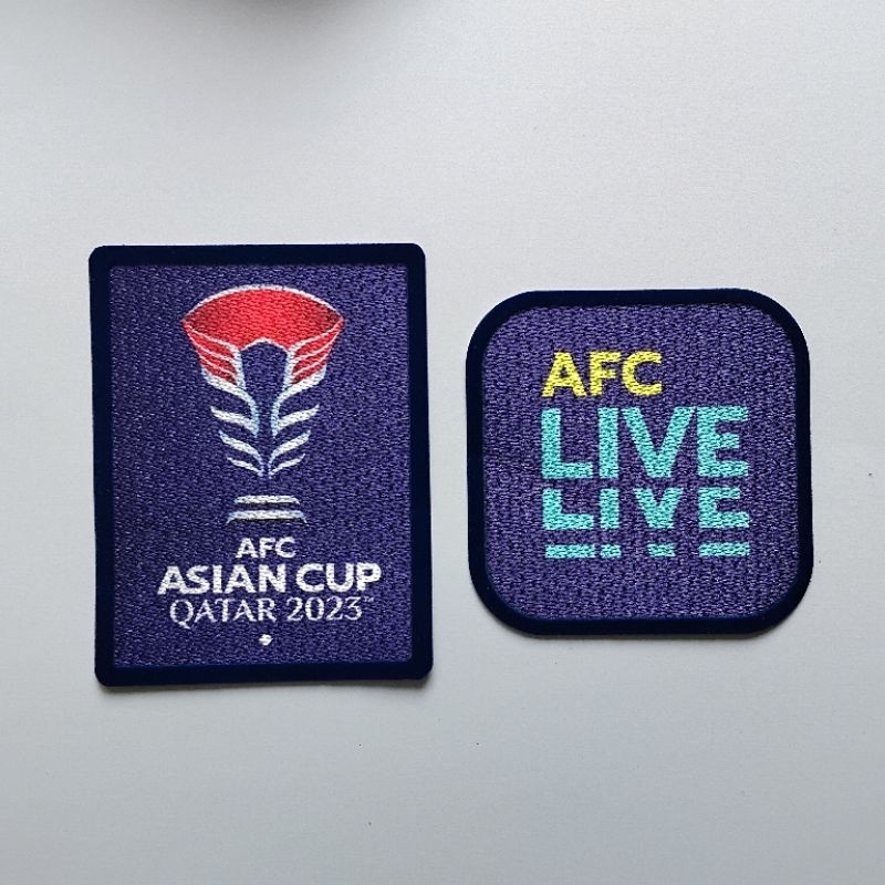 Jual Patch Badge AFC Asian Cup Piala Asia Qatar 2023 Remake HK Player ...