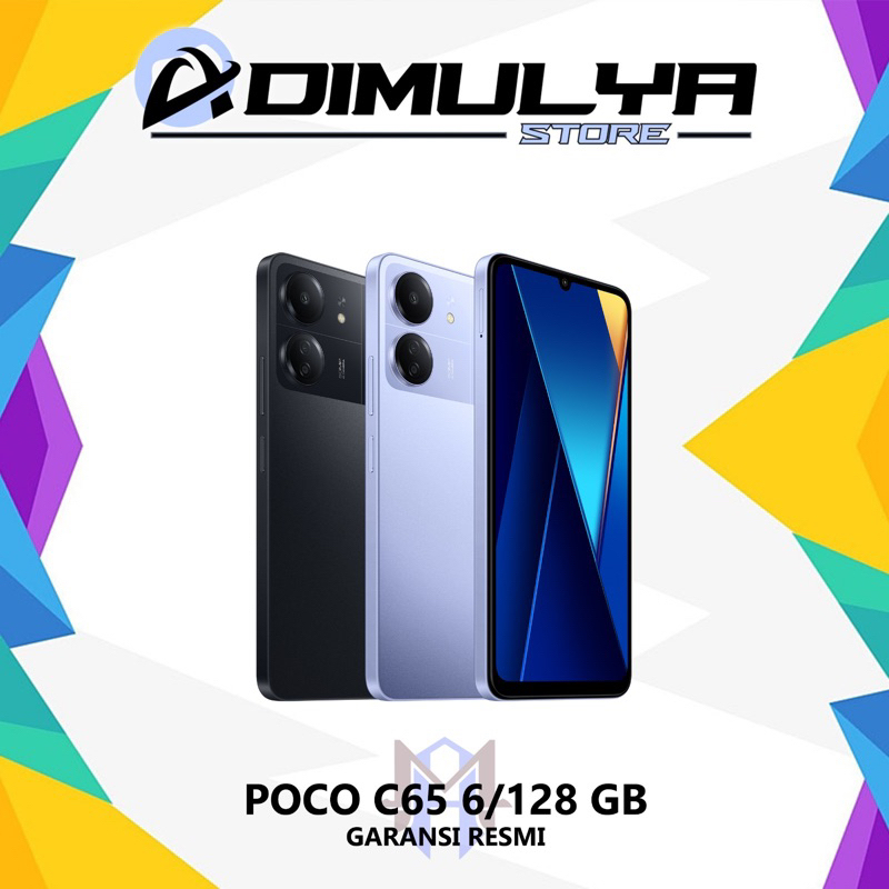 Jual Poco C65 6/128 GB Garansi Resmi | Shopee Indonesia