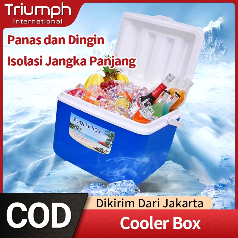Jual Cooler Box 28/26/13/8/5 Liter Cooler Box Outdoor Segar Wadah Serba ...