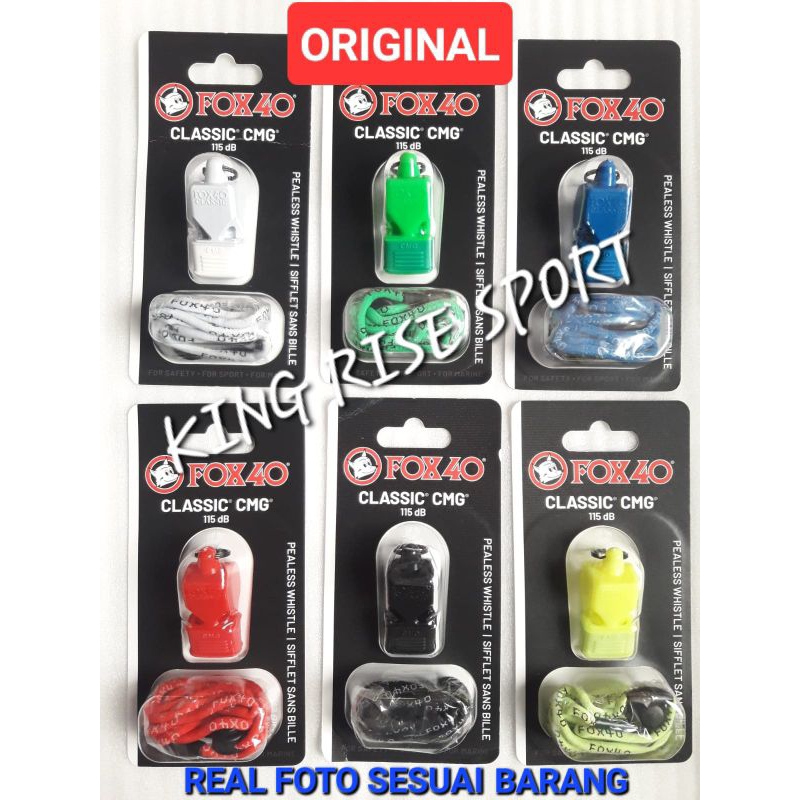 Jual Peluit / Whistle FOX 40 Classic CMG - ORI | Shopee Indonesia