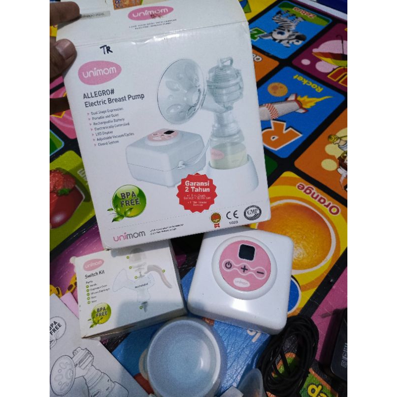 Jual Pompa Asi Elektrik + Manual Unimom Preloved (tidak ada botol ...