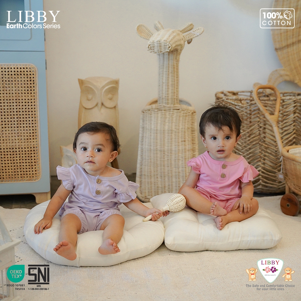 Jual LIBBY Earth Colour Jumper Ruffle Ivy (1 Pcs) | Shopee Indonesia