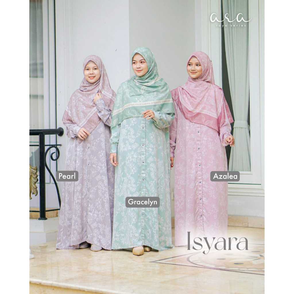 Jual Isyara Dress || Ara Raya Series by Hijab Alila | Shopee Indonesia