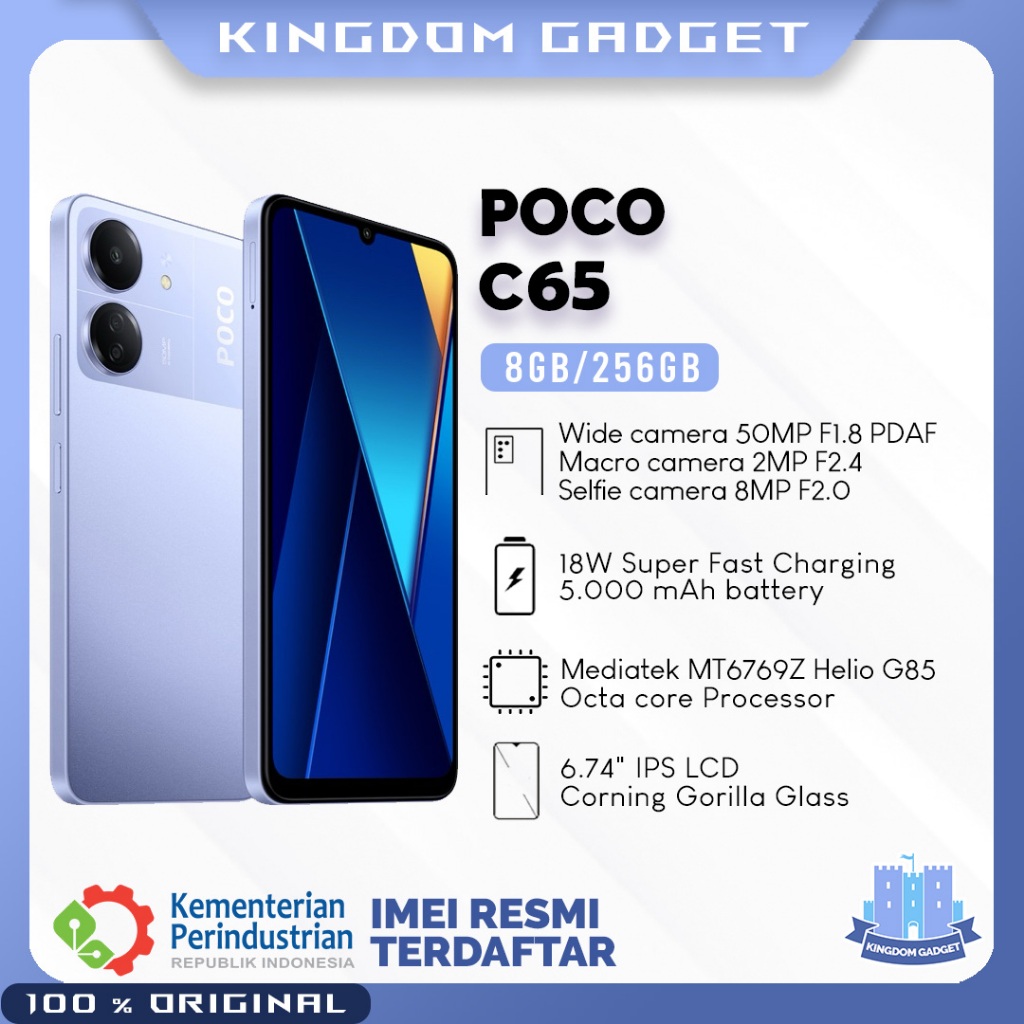 Jual Xiaomi POCO C65 8/256 GB Garansi Resmi Poco | Shopee Indonesia