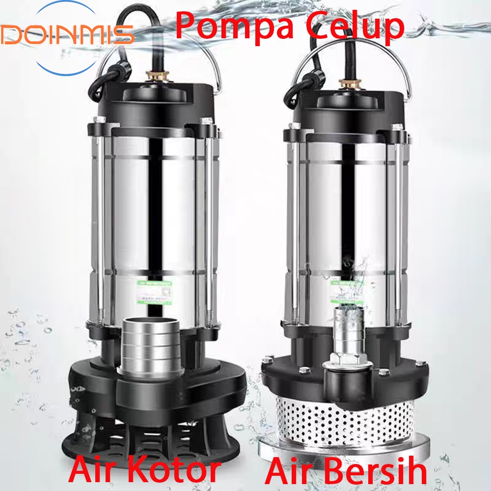 Jual Pompa Celup Air Bersih Otomatis Air Kotor Otomatis Stainless Steel Pompa Submersible Mesin ...