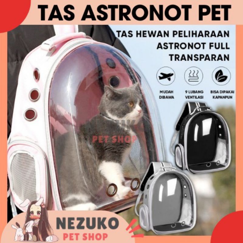 Jual Tas Kucing Astronot Pet Cargo Kucing Tas Anjing Ransel LUCU ...