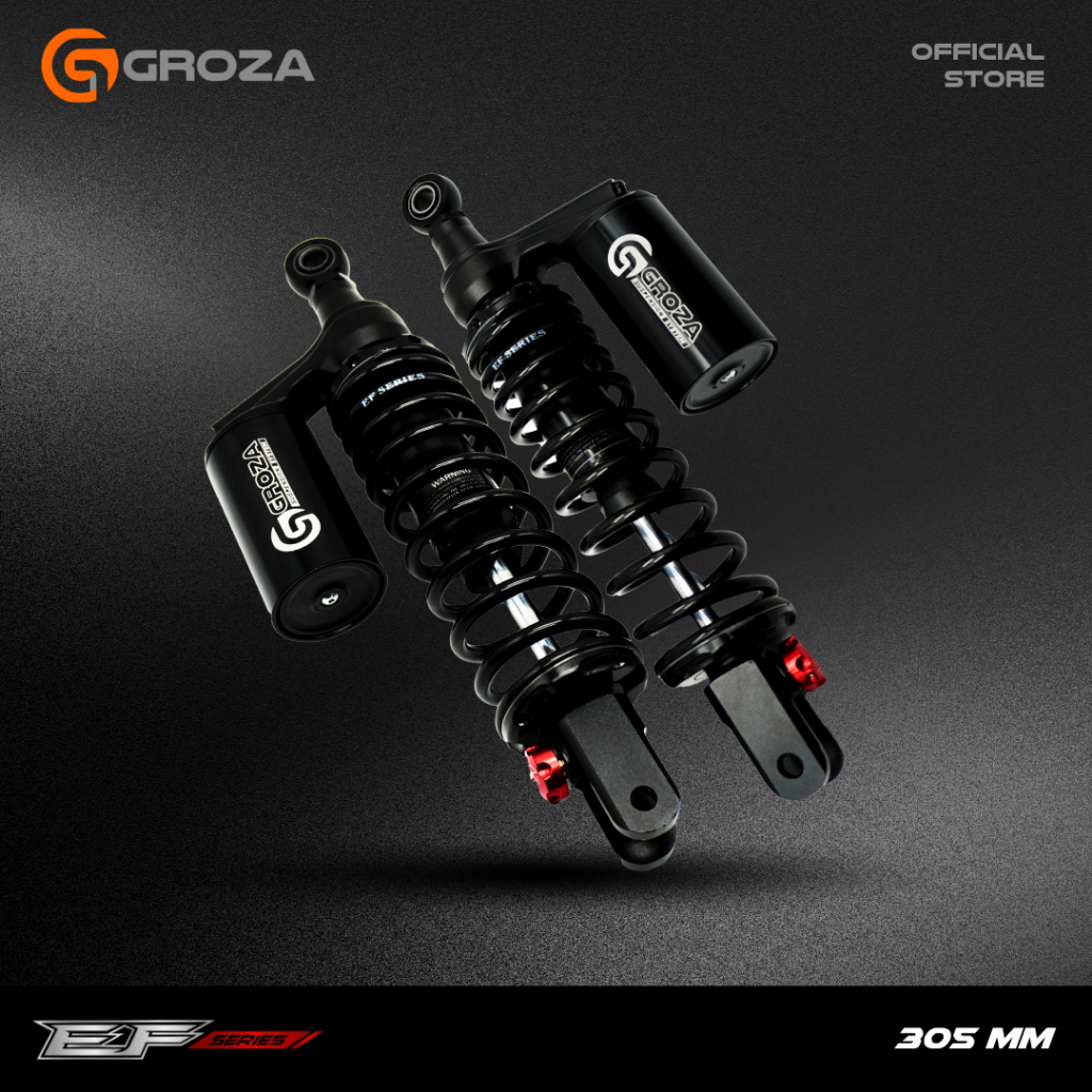 Jual GROZA - EF SERIES 305MM Double Shock | Shockbreaker Tabung Atas ...