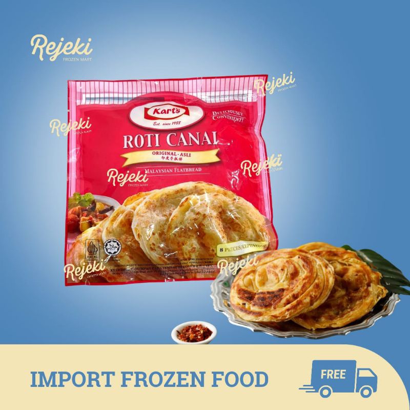Jual Kart's Roti Canai Chanai Maryam - Rejeki Frozen Mart | Shopee ...