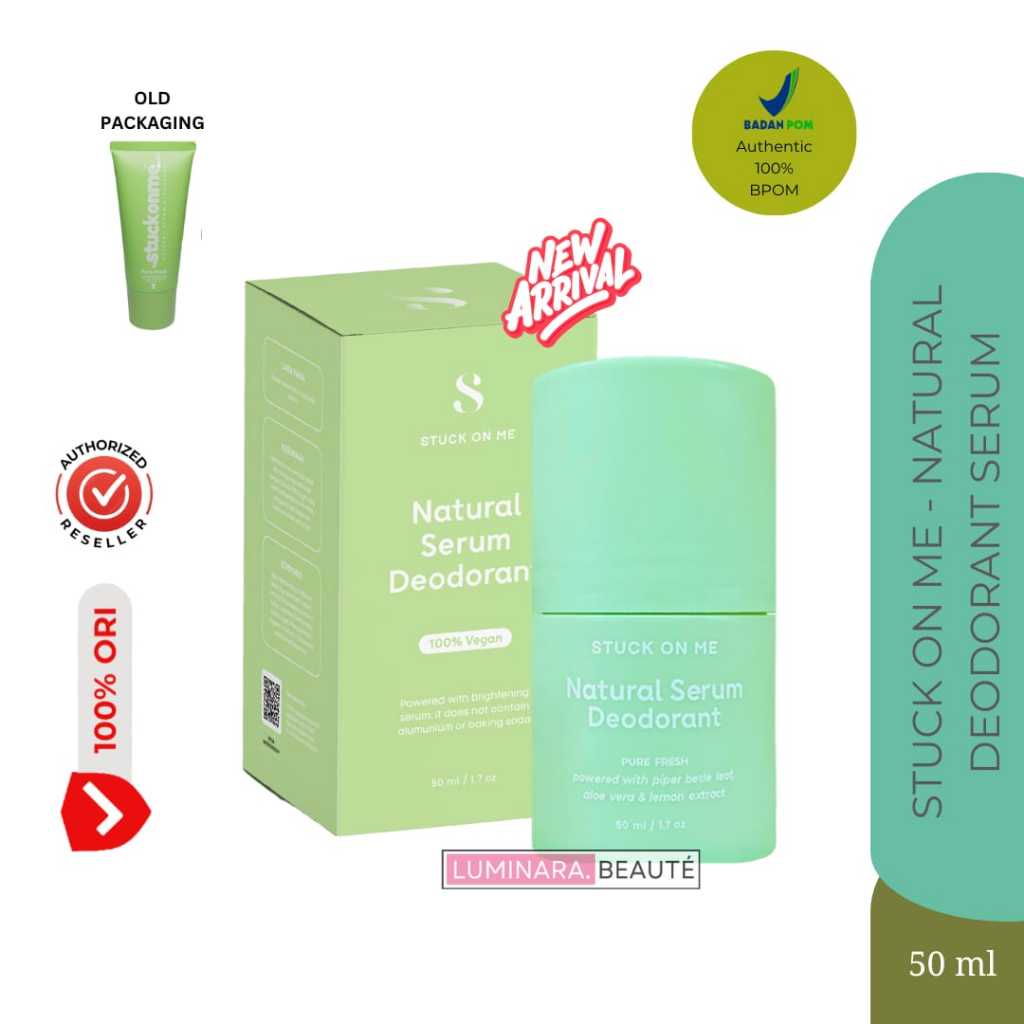 Jual STUCK ON ME Deodorant Strong / Normal Serum Pure Fresh / Deodoran ...
