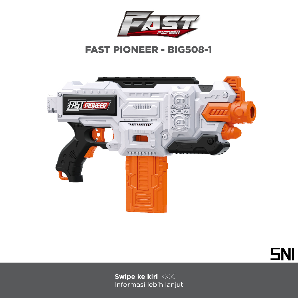 Jual Fast Pioneer - Electric Mp7 Series / Mainan Anak / Mainan Tembakan ...