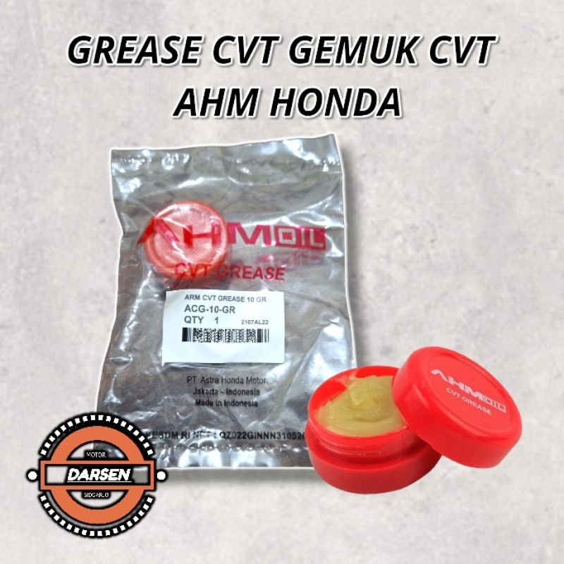 Jual AHM - Grease gemuk cvt stempet cvt original ahm 10gr | Shopee ...