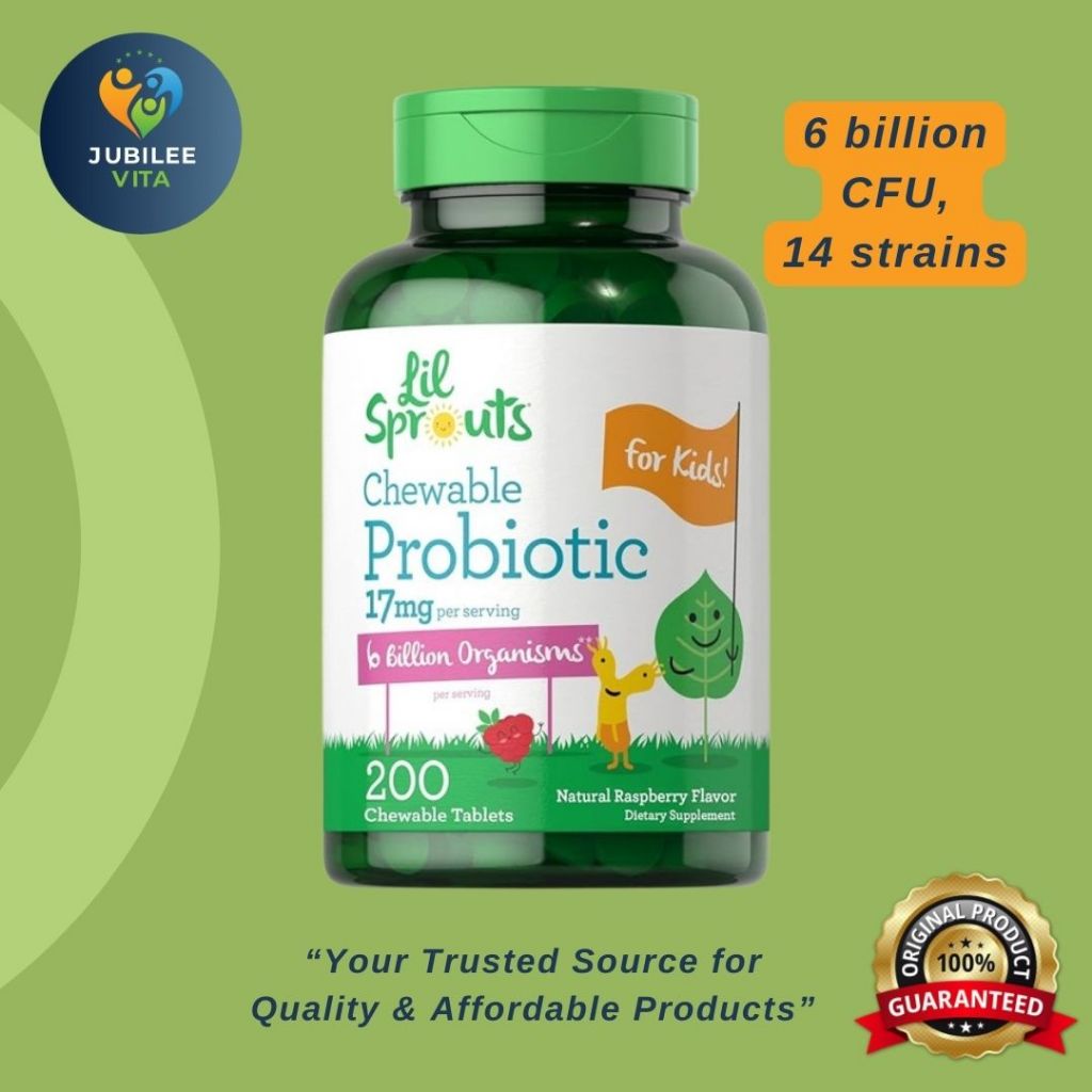 Jual Lil' Sprouts Probiotic Probiotik Pencernaan Kids Anak, 6 Billion ...