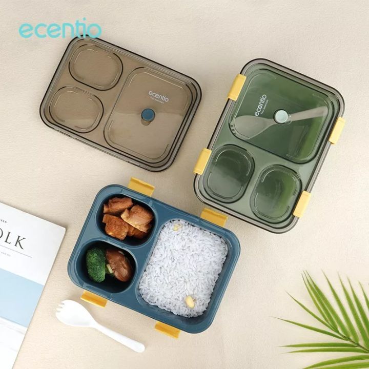 Jual ECENTIO KOTAK BENTO 3 GRID lUNCH BOX/DISEGEL KOTAK MAKAN/TEMPAT ... Jual ECENTIO KOTAK BENTO 3 GRID lUNCH BOX/DISEGEL KOTAK MAKAN/TEMPAT ...