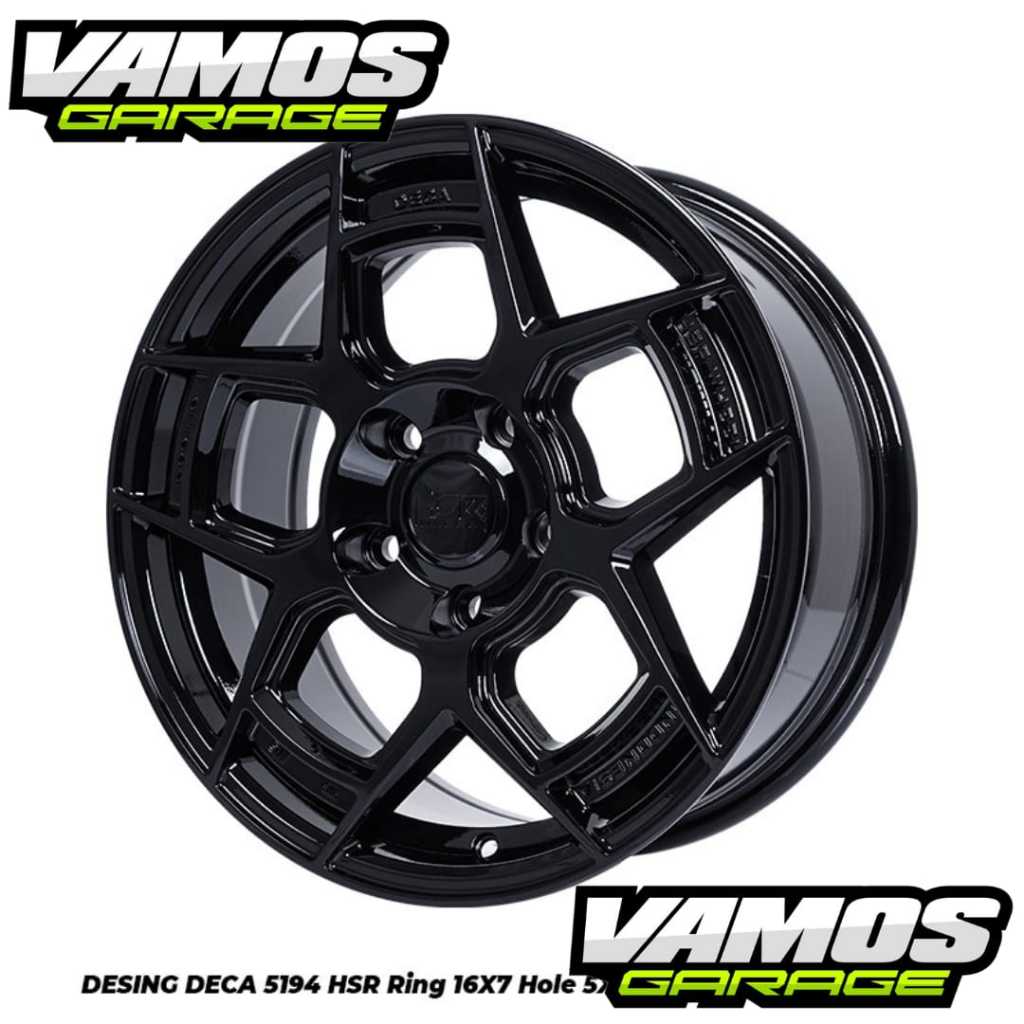 Jual VELG HSR DANCING DECA RING 16 LUBANG 5 PCD 114 BUAT APV,LUXIO ...