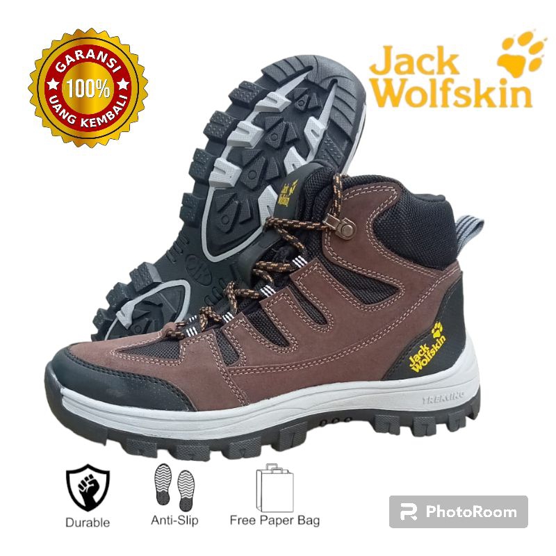 Jual Sepatu Gunung Jack Wolfskin Shoes Adventure Hiking Sepatu Pendaki ...