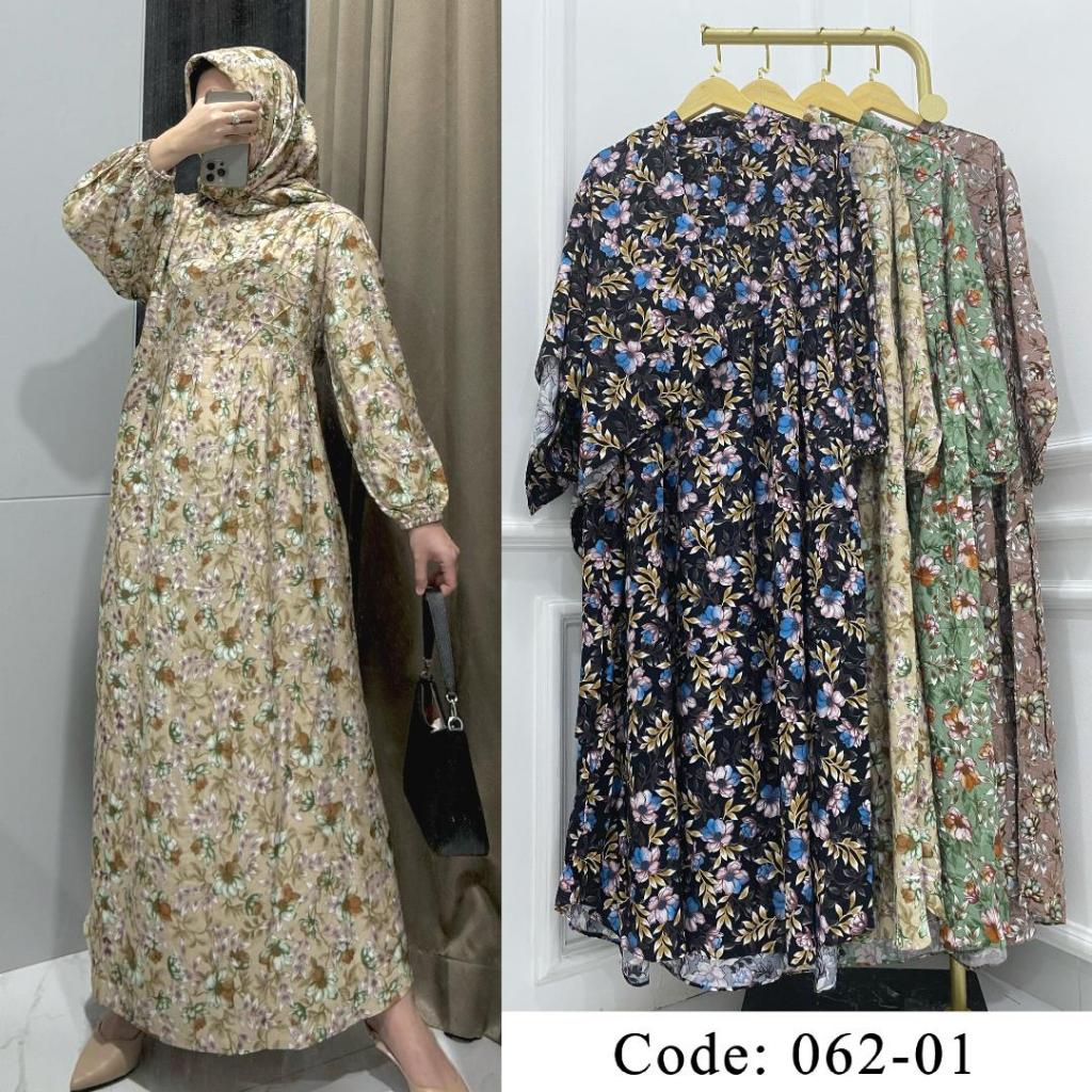 Jual GAMIS RAYON SILKY MOTIF SET HIJAB MEWAH IDUL FITRI 062-01 | Shopee ...