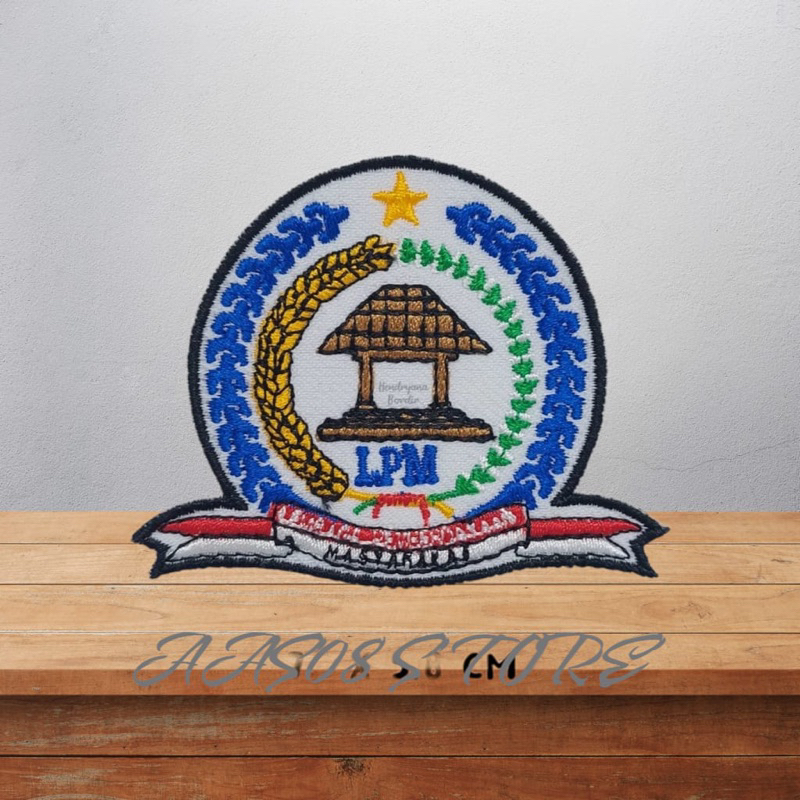 Jual LOGO BORDIR LPM BEDGE EMBLEM PATCH ATRIBUT LPM ATRIBUT LPM ...