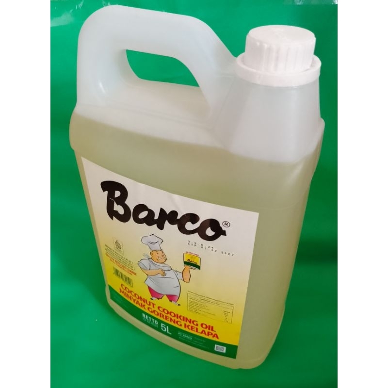 Jual Barco Minyak Kelapa 5 Liter Jerigen 100% Coconut Oil | Shopee ...