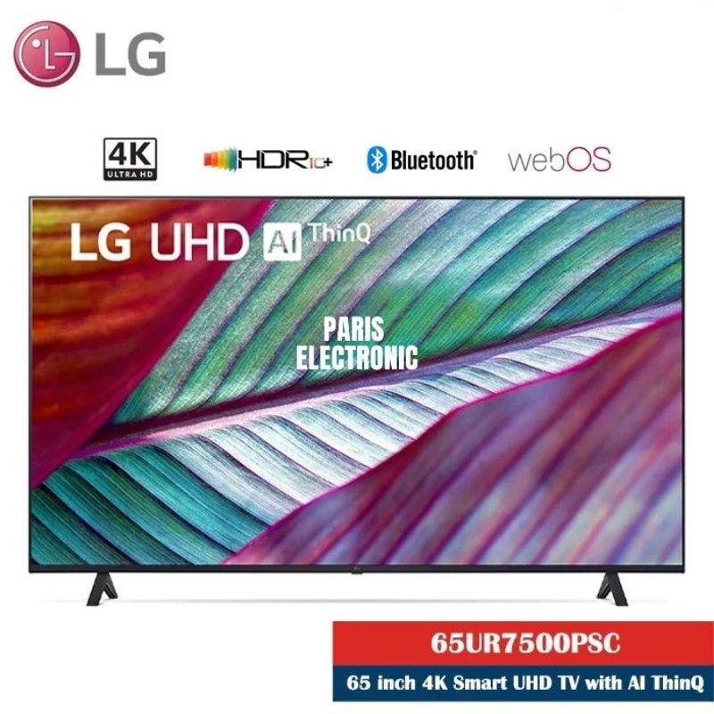 Jual LG SMART TV 65" 4K UHD AI THINQ 65UR7500 | Shopee Indonesia