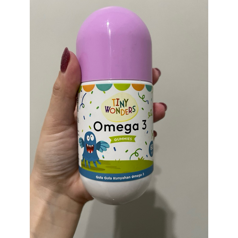 Jual Tiny Wonders Omega 3 Gummies | Supplement Anak | Original Malaysia | Shopee Indonesia