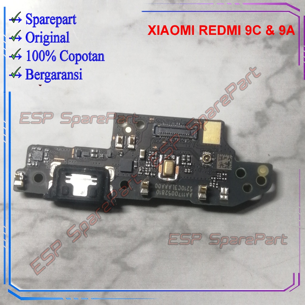 Jual Xiaomi Redmi 9a 9c Papan Konektor Cas Pcb Board Charger Copotan