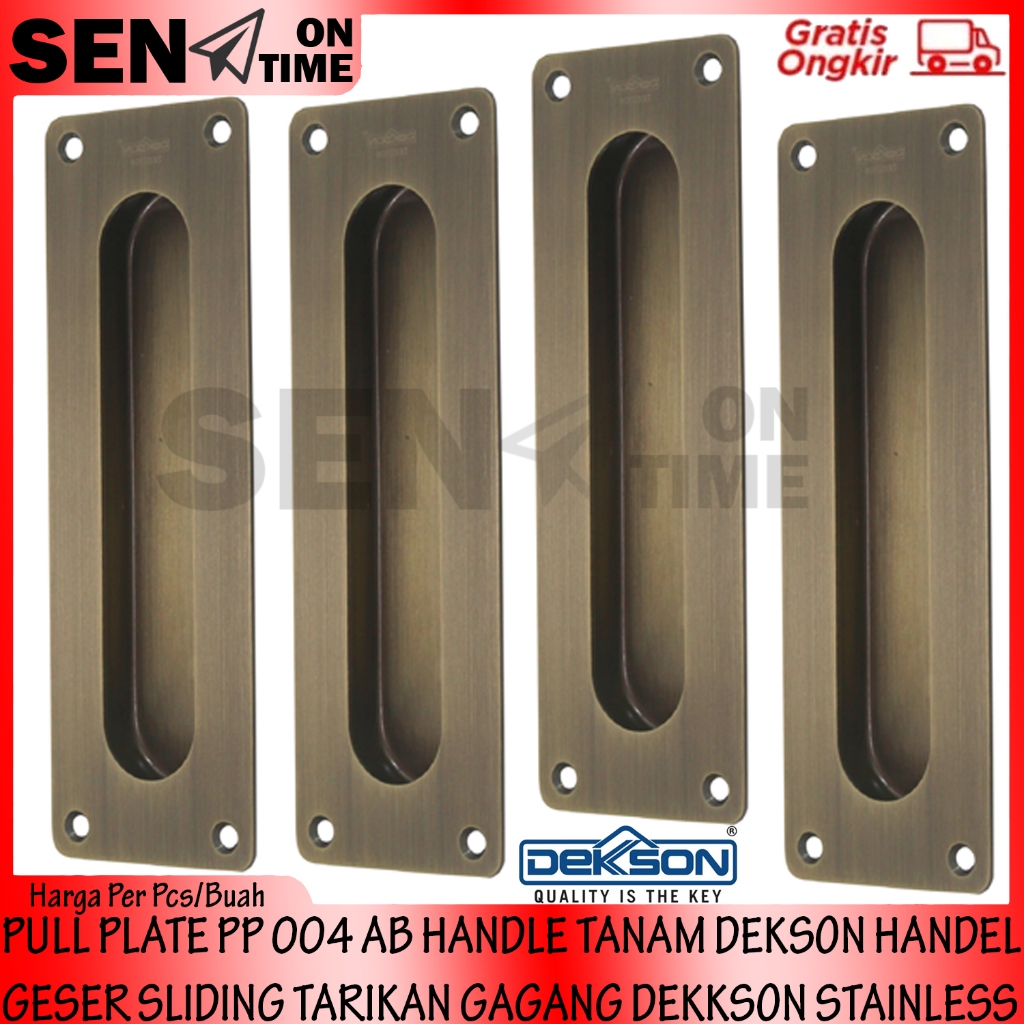 Jual Handle Tanam Dekson Pull Plate Dekkson DKS PP 004 AB Handel Pintu ...