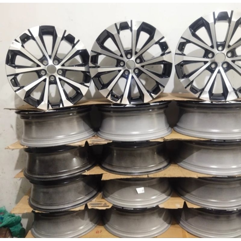 Jual VELG AVANZA VELOZ 2022 RING 17 5*100 ORIGINAL BARU HARGA 1PCS ...