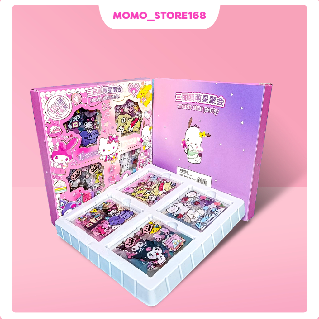 Jual Stiker Nono Sticker Nono Sanrio tahan air 100 lembar Stiker DIY ...