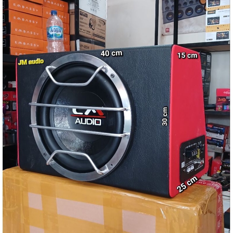 Jual Speaker Subwoofer Bass box 10 inch ACTIVE LMJJ 12volt (Mobil ...