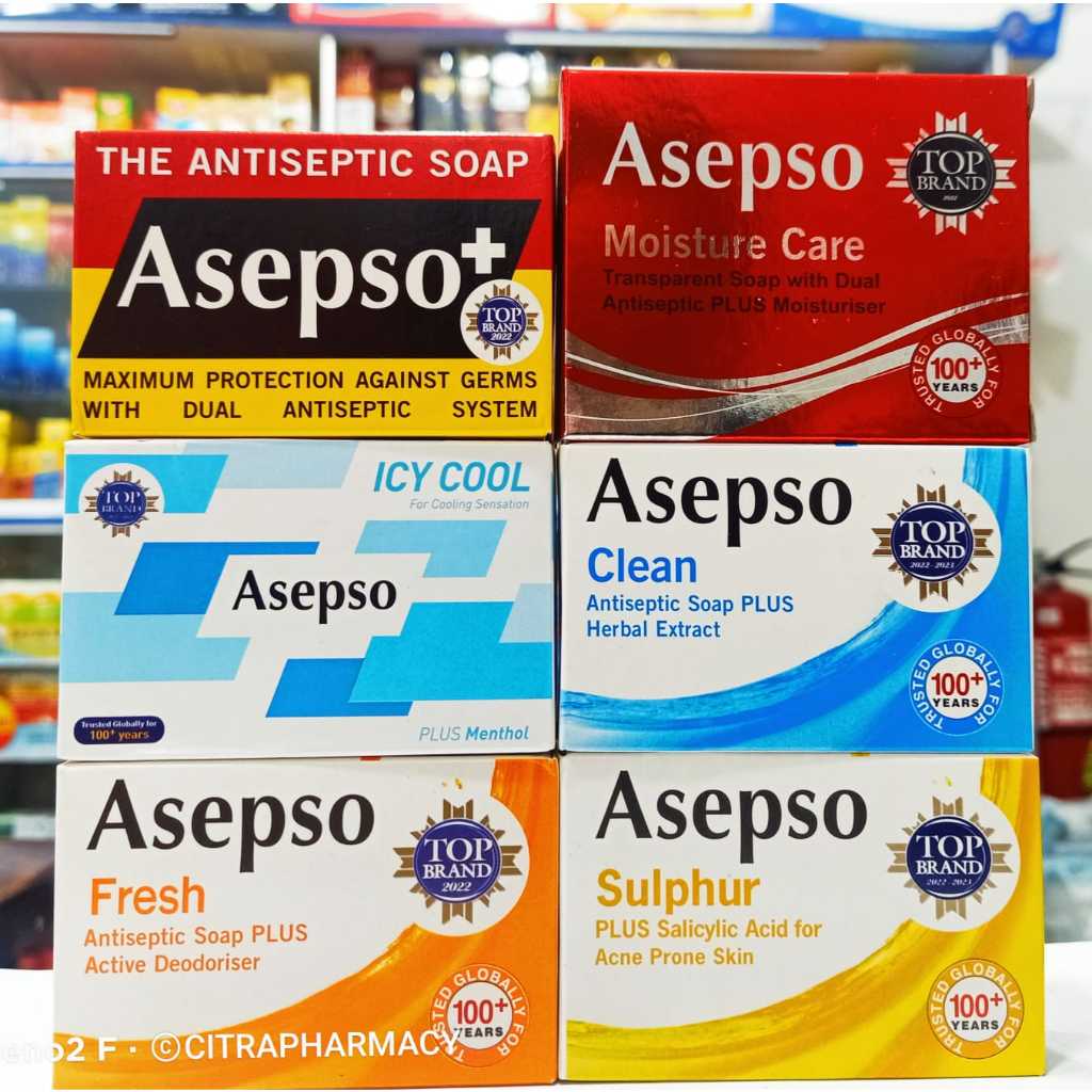 Jual Asepso 𝐒𝐚𝐛𝐮𝐧 𝐁𝐚𝐭𝐚𝐧𝐠 𝟖𝟎𝐆𝐑 All Varian - Melembabkan dan Menghilangkan Gatal-Gatal | Shopee ...