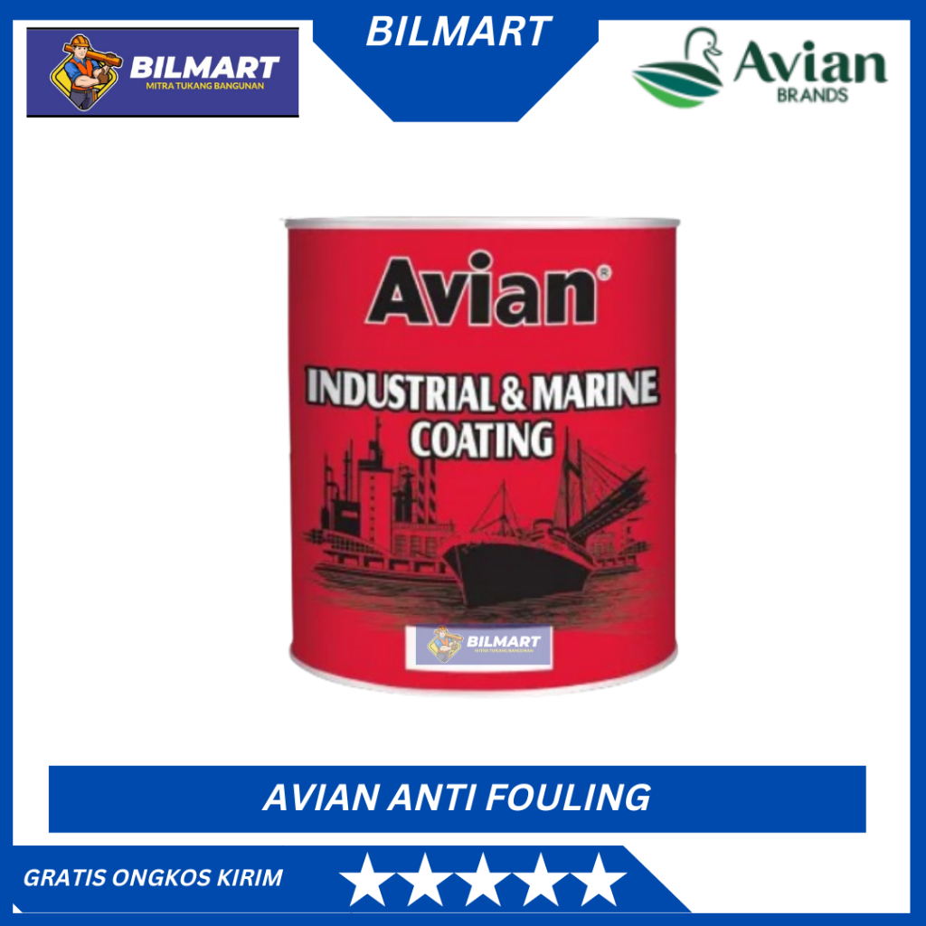 Jual Avian Anti Fouling Industrial & Marine Coating 1kg | Shopee Indonesia