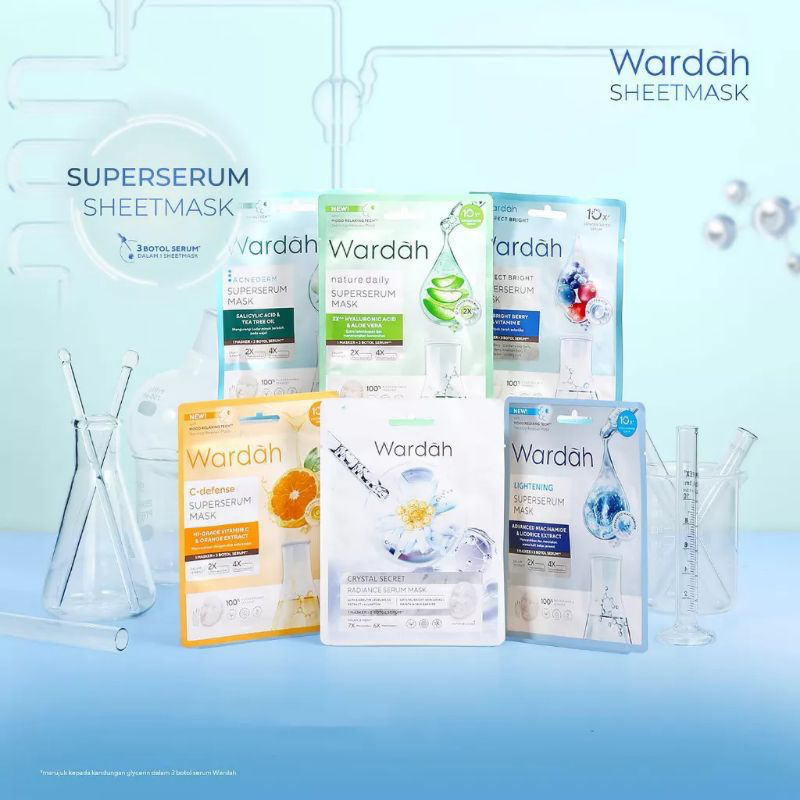 Jual Wardah Nature Daily Sheet Mask (PAMELLA SUPERMARKET) | Shopee ...