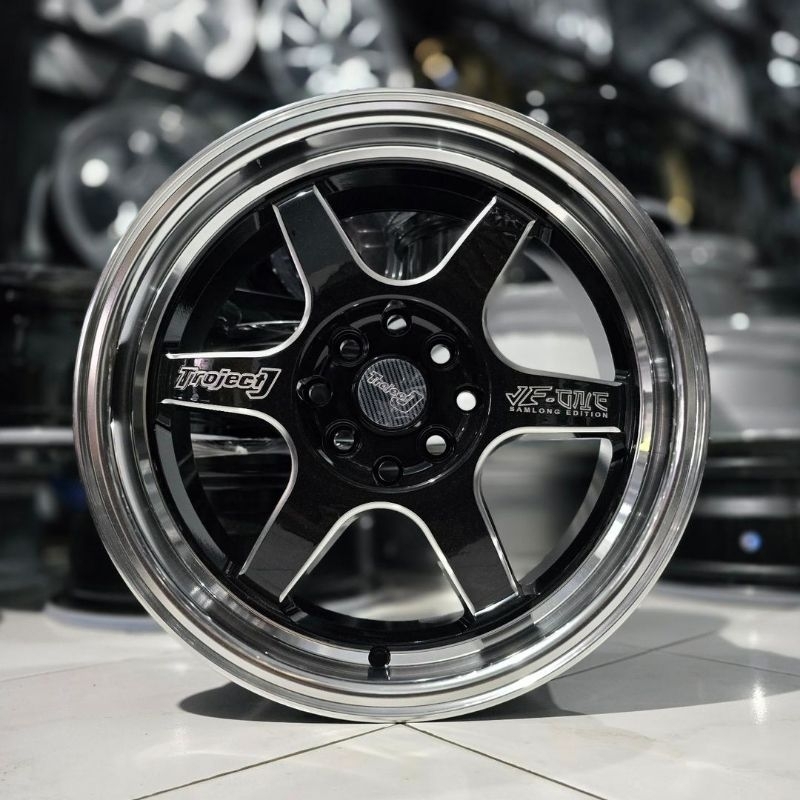 Jual velg mobil SAMLONG JF ONE R16 LEBAR 7 PCD 4X100 - 4X114,3 velg racing mobil ring 16 Wuling ...