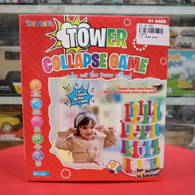 Jual Mainan Fun Anak Tower Collapse Game Board Game Family | Shopee ...
