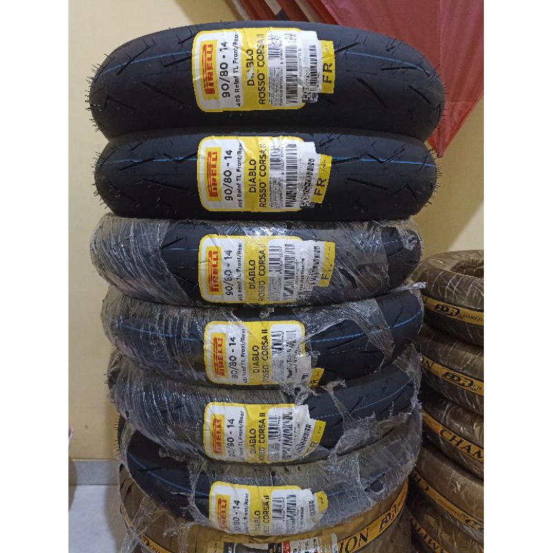 Jual ban metic diablo roso corsa II 90 80 14 DRC II TUBLES ban balap ...