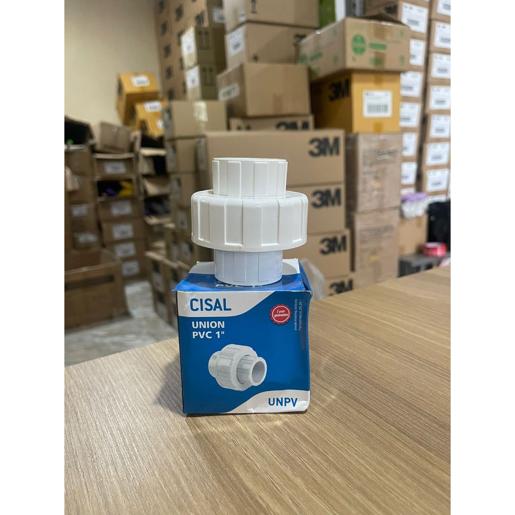 Jual Watermur PVC CISAL 1inch water mur pompa plastik polos union ...
