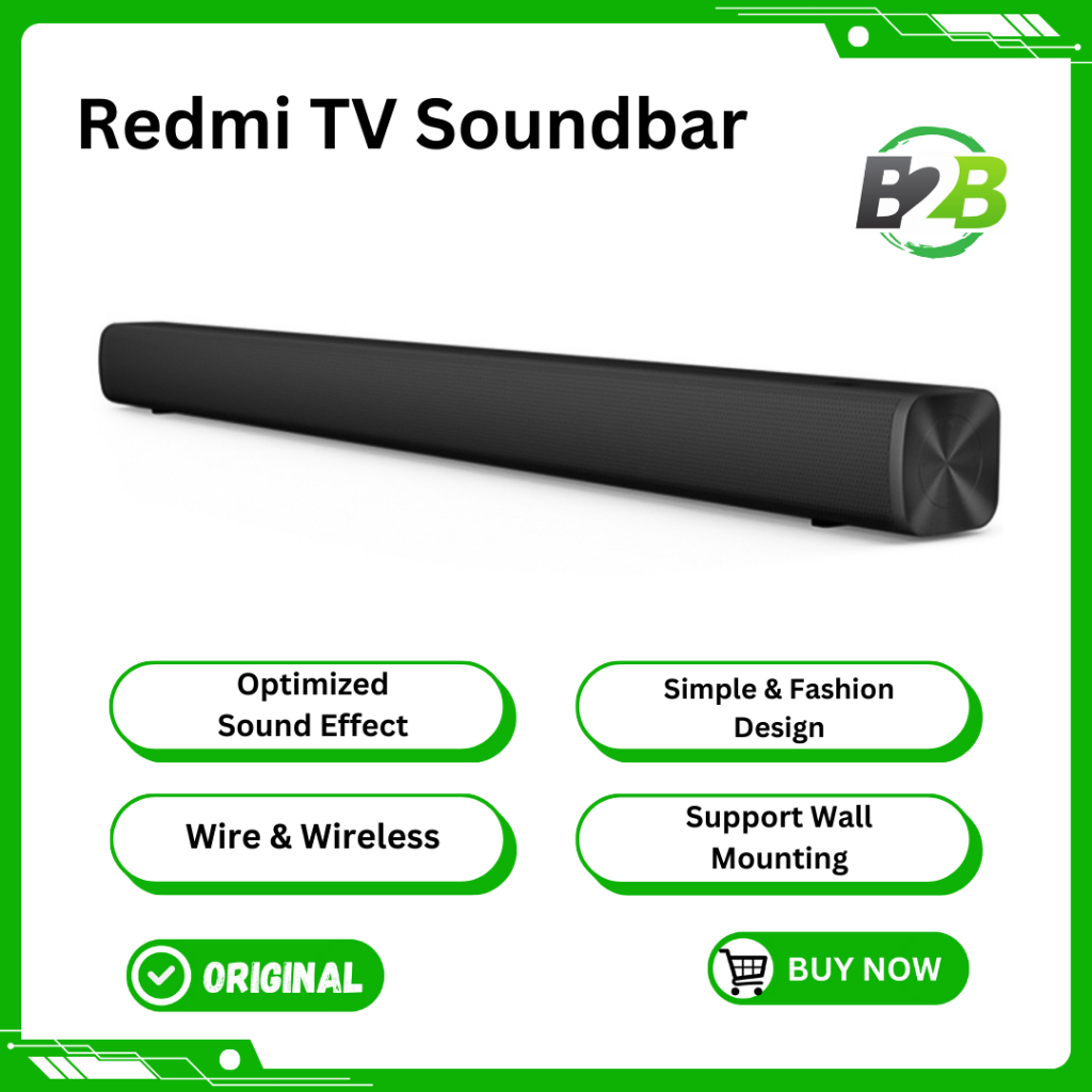 Jual Xiaomi Redmi TV Soundbar Wired Wireless Bluetooth Speaker Audio ...