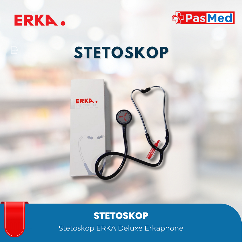 Jual PASMED | ERKA - Stetoskop Erka Deluxe / Stethoscope Deluxe ...
