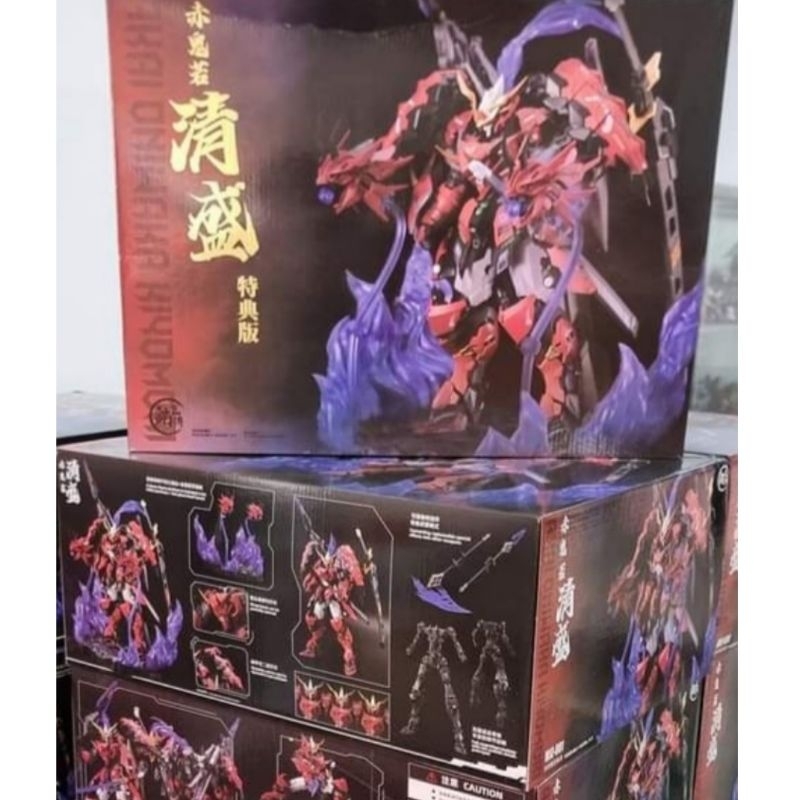 Jual Red Ghost Akai Oniwaka Kiyomori 1/100 Mingjiang Model Kit | Shopee ...