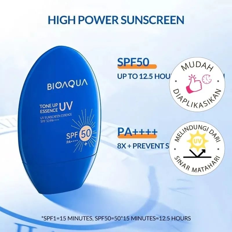 Jual Bioaqua UV Sunscreen Essence Tone Up Spf 50 | Shopee Indonesia